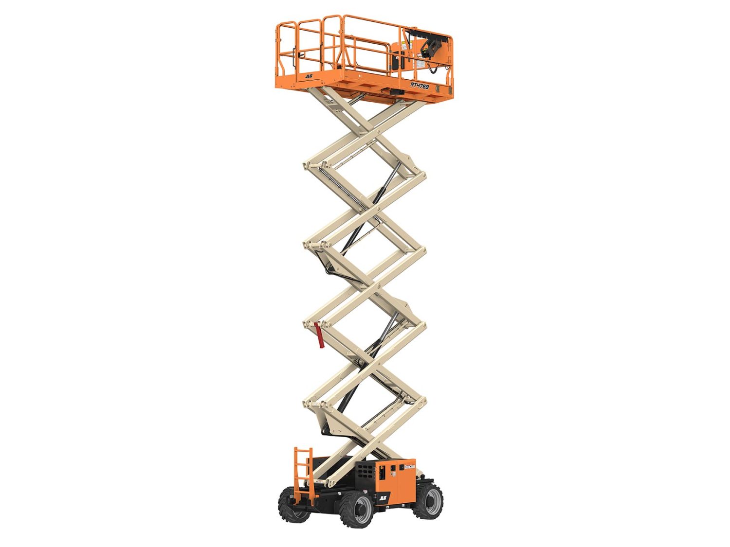 16 Meter working height diesel scissor lift - High Access Equipment ...