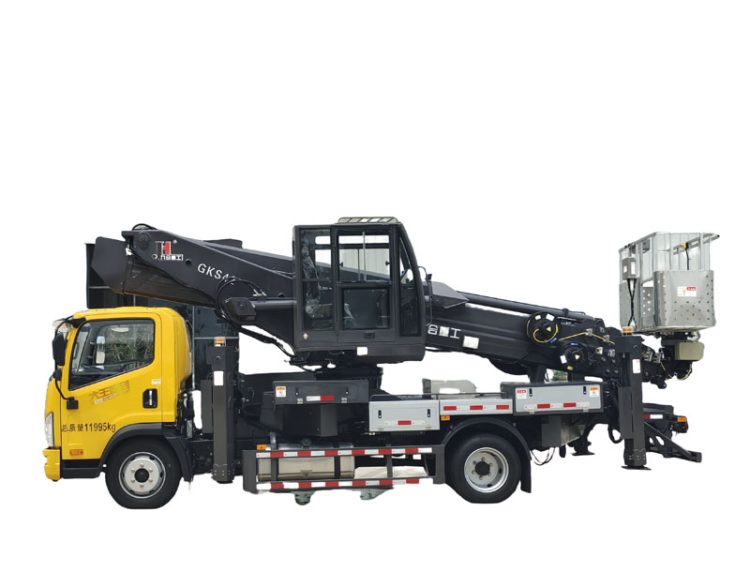 43 Meter Truck Mounted Boom Lift Rental - High Access Equipment Rental LLC